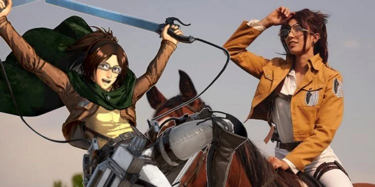 Cosplay d'Hansi qui prend le commandement - District SNK